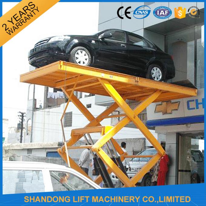 3T 4.5M Hydraulic Mini Vehicle Scissor Car Lift Auto Lift For Parking