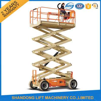 Self Propelled Elevating Work Platforms , CE Hydraulic Electric Aerial ...
