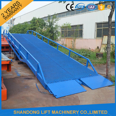Shipping Container Heavy Duty Industrial Loading Ramps , Steel Loading ...