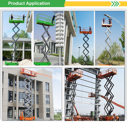 Hydraulic Battery Power Electric Scissor Lift Aerial Work Platform Man Lift