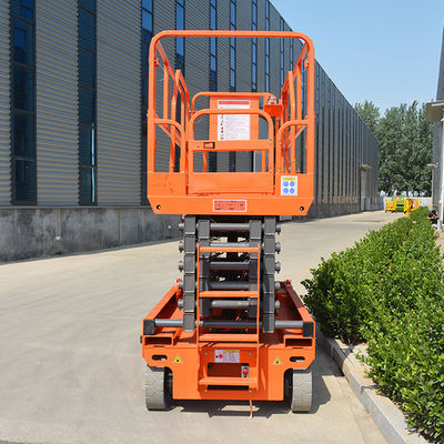 Self Propelled Single Man Lift 25% Grade Ability Powered Foldable Guardrail