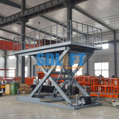 Heavy Duty Hydraulic Scissor Car Lift Table For Home Garage Car Parking ...
