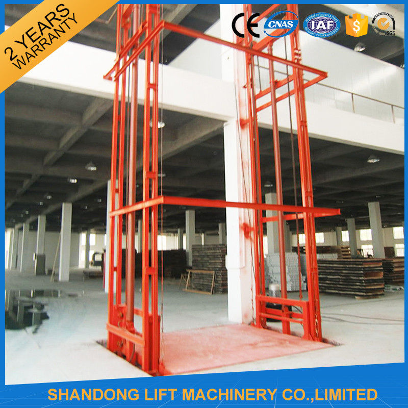 Lead Rail Hydraulic Heavy Duty Elevator Lift Equipment Outdoor 200mm ...