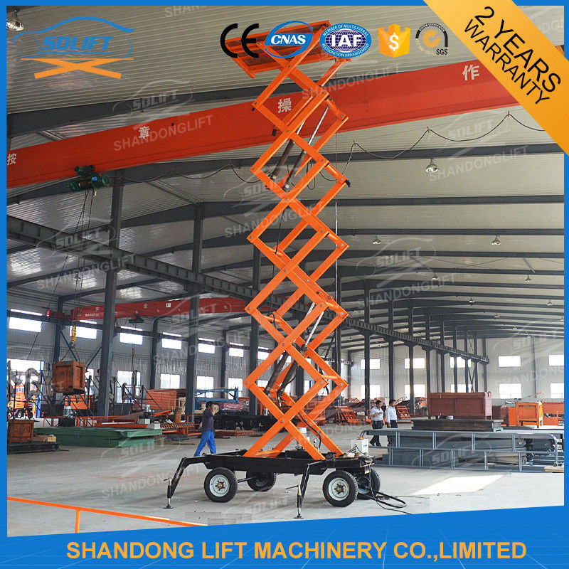Mobile Platform Lift , 300kg 500kg 1000kg Load Capacity Hydraulic ...