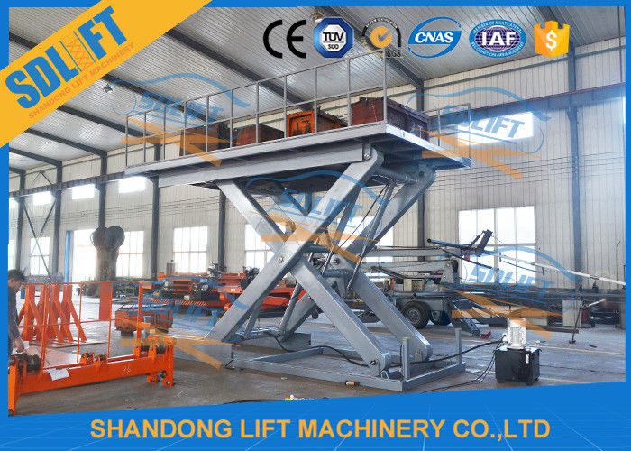 Easy Operation Vehicle Scissor Lift Car Lifts For Home Garage Multi Color