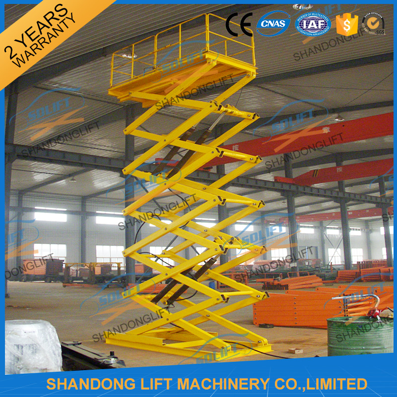 1T 9M Hydraulic Warehouse Cargo Lift Vertical Freight Lift Platform with CE