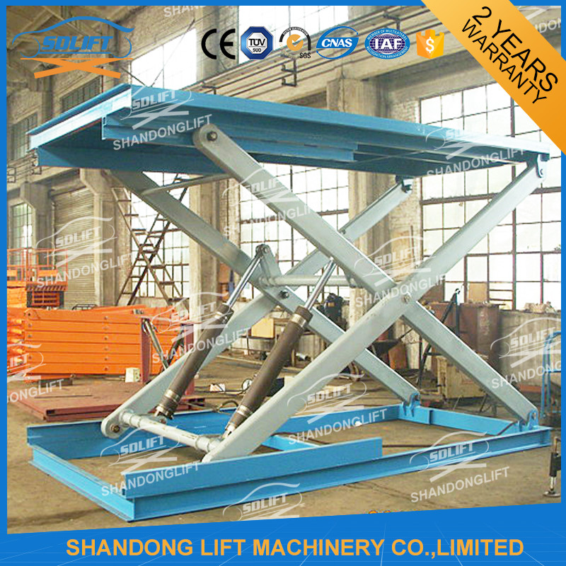 Mini lift 2500 small home car lift tables with CE , automotive scissor lift