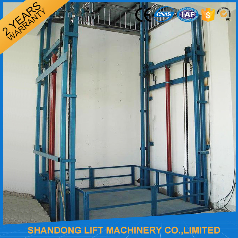 Button Press Cargo Hydraulic Elevator Lift For Easy Operation And Safety
