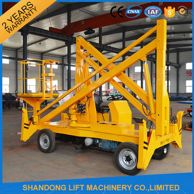 10m Diesel Engine Aerial Trailer Mounted Boom Lift Hire , Towable ...