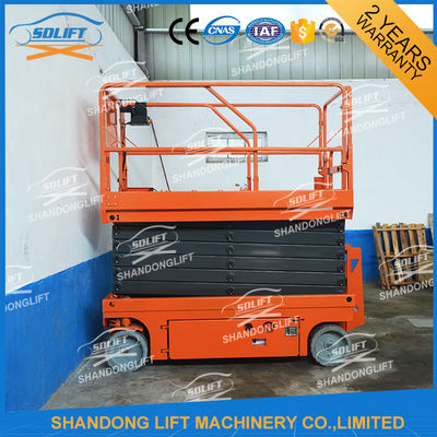 8M 450KG Electric Self Propelled Elevating Work Platforms for Aerial Work