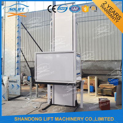 Portable Handicap Lift Equipment Electric Vertical Residential ...