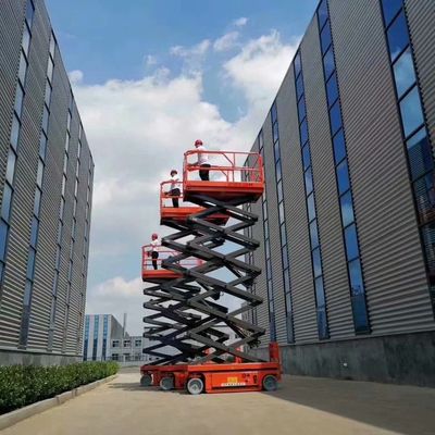 Convenient and Affordable self propelled aerial lift electric scissor ...