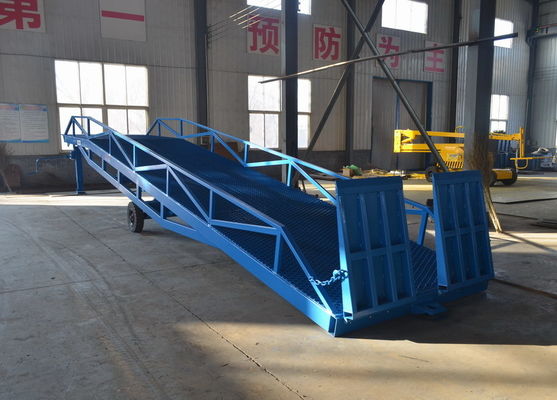 Shipping Container Heavy Duty Industrial Loading Ramps , Steel Loading ...