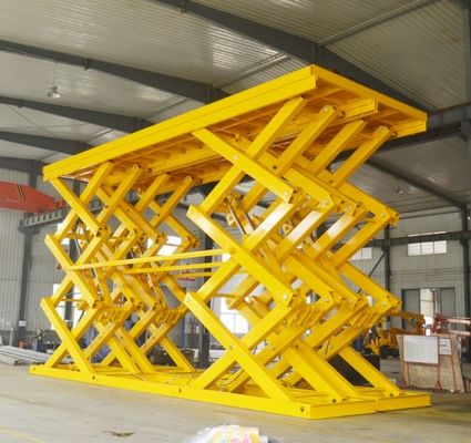 AC / DC Stationary Hydraulic Lift Table For Warehouse / Factory / Garage