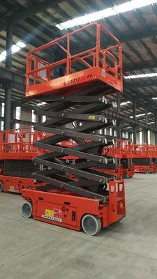 Self Propelled Elevating Work Platforms , CE Hydraulic Electric Aerial ...