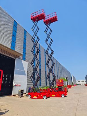 12M Self Propelled Elevating Work Platforms for Aerial Installation ...
