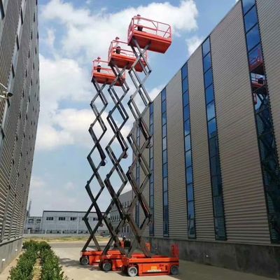 Self Moving Light Duty Scissor Lifting Platform with Fault Diagnostic ...