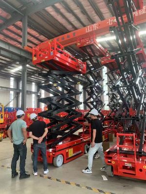 Mobile Self Propelled Elevating Work Platforms Battery Powered 4m 10m ...