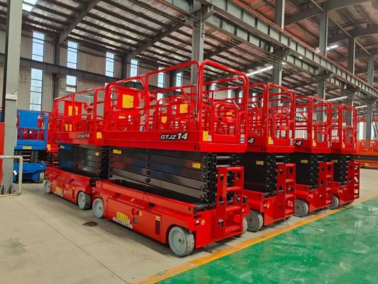 6m 8m 12m 14m Hydraulic Mobile Self Propelled Elevating Work Platforms ...