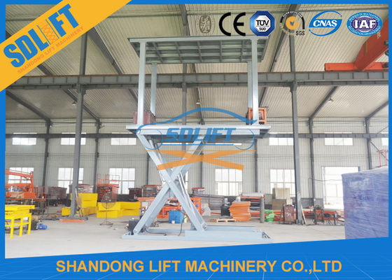 High Efficiency Automatic Double Deck Car Lift Safety System Sensors