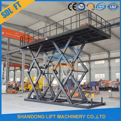 AC / DC Stationary Hydraulic Lift Table For Warehouse / Factory / Garage