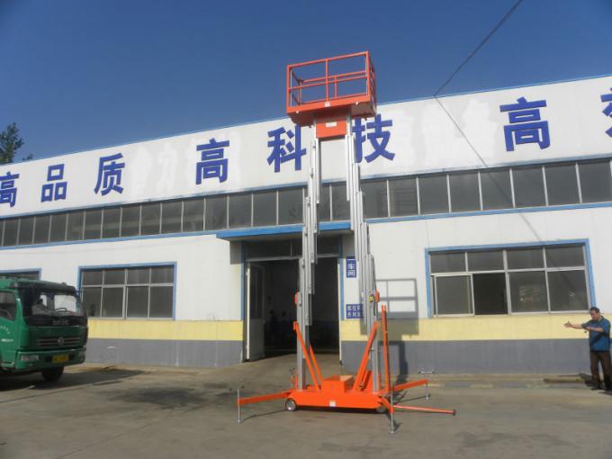 Mini Light Weight Electric Truck Mounted Aerial Work Platforms 1.4 * 0. ...