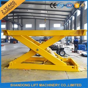Electric Hydraulic Guide Rail Warehouse Elevator Lift Platform 5000kg ...