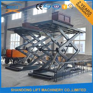 1 ton 3.3 m CE Electric Hydraulic Scissor Lift Platform for Material ...