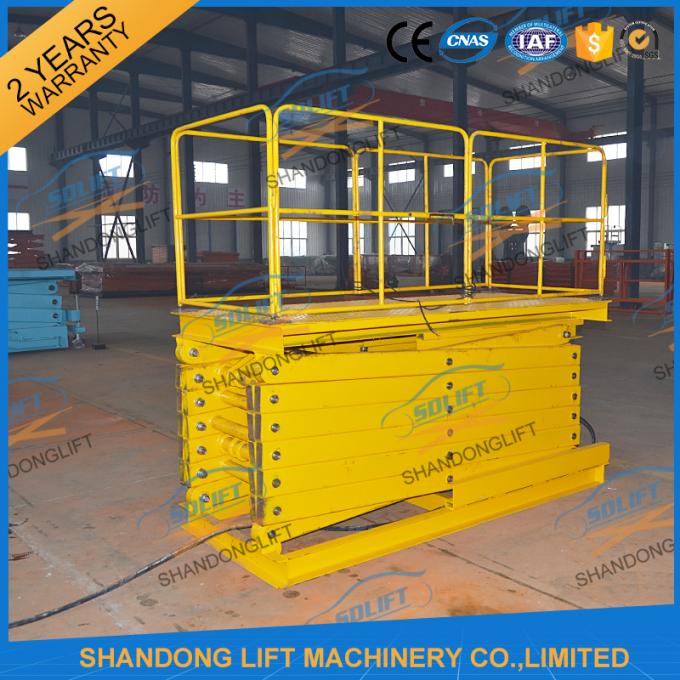 1T 9M Hydraulic Warehouse Cargo Lift Vertical Freight Lift Platform with CE