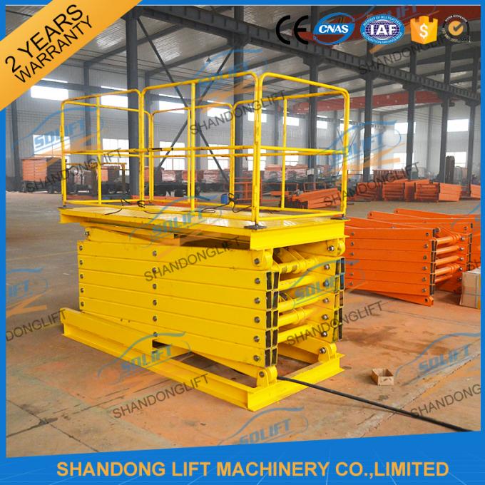 1T 9M Hydraulic Warehouse Cargo Lift Vertical Freight Lift Platform with CE