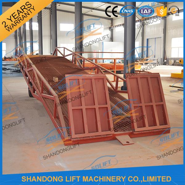 8T Container Loading Ramps / Industrial Loading Ramps 0.9m - 1.8m ...