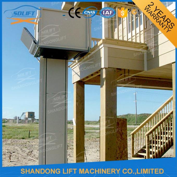 Portable 3M Hydrualic Small Home Lift Elevator Wheelchair Lift For ...