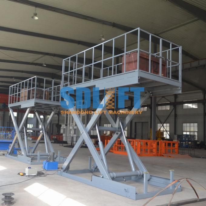 CE Approved 3m Height Portable Hydraulic Scissor Car Lift For Garage