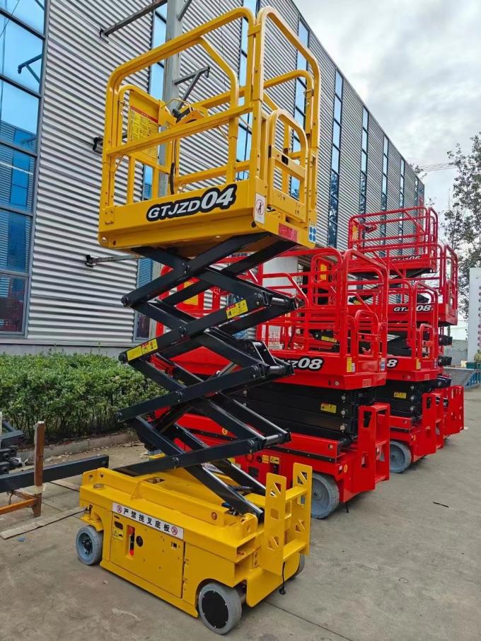 12M Self Propelled Elevating Work Platforms for Aerial Installation ...