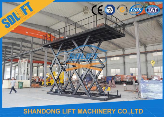 11kw 8000mm 8 Ton Stationary Hydraulic Scissor Lift